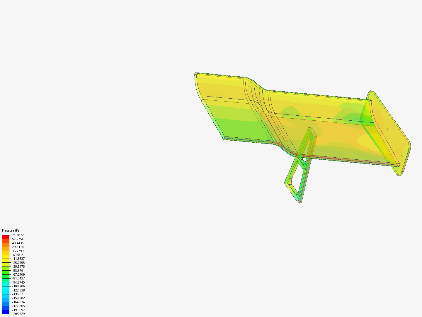 Tutorial: Airflow Around a GT Car Spoiler - Copy by daher | SimScale