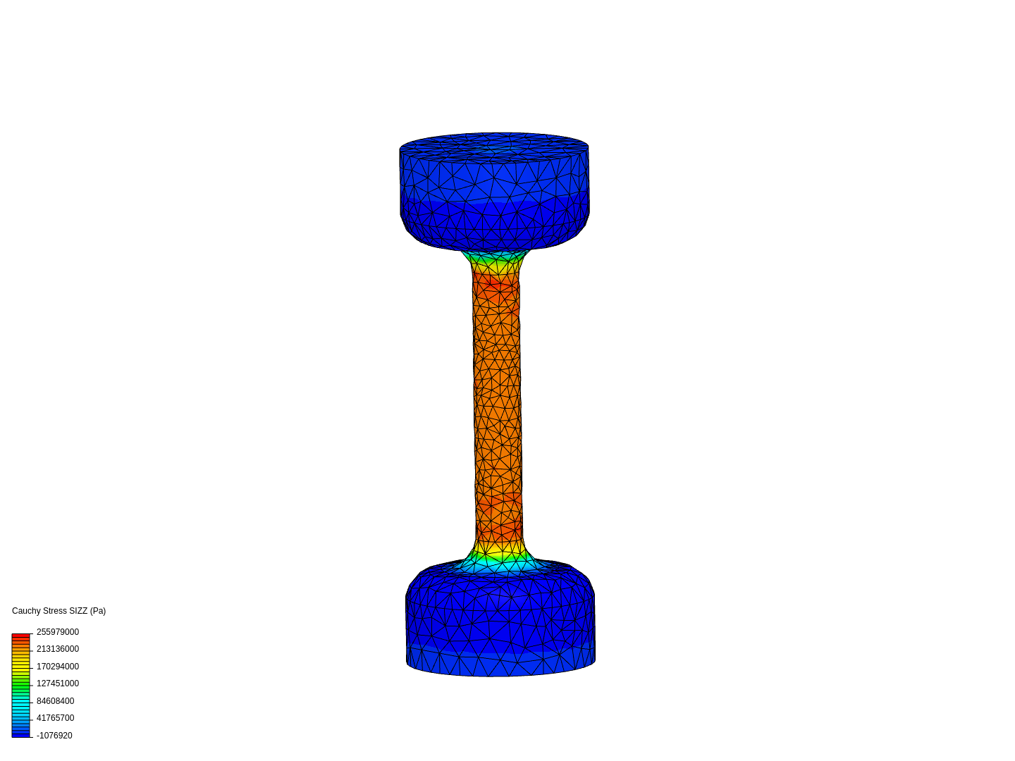 Práctica 8 Prueba de tensión by dalvarado_must | SimScale