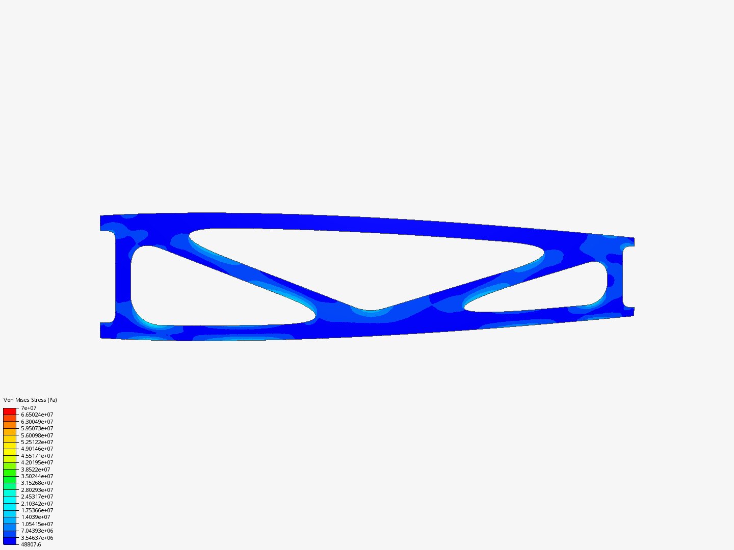 wing rib simulation by danielborche | SimScale...