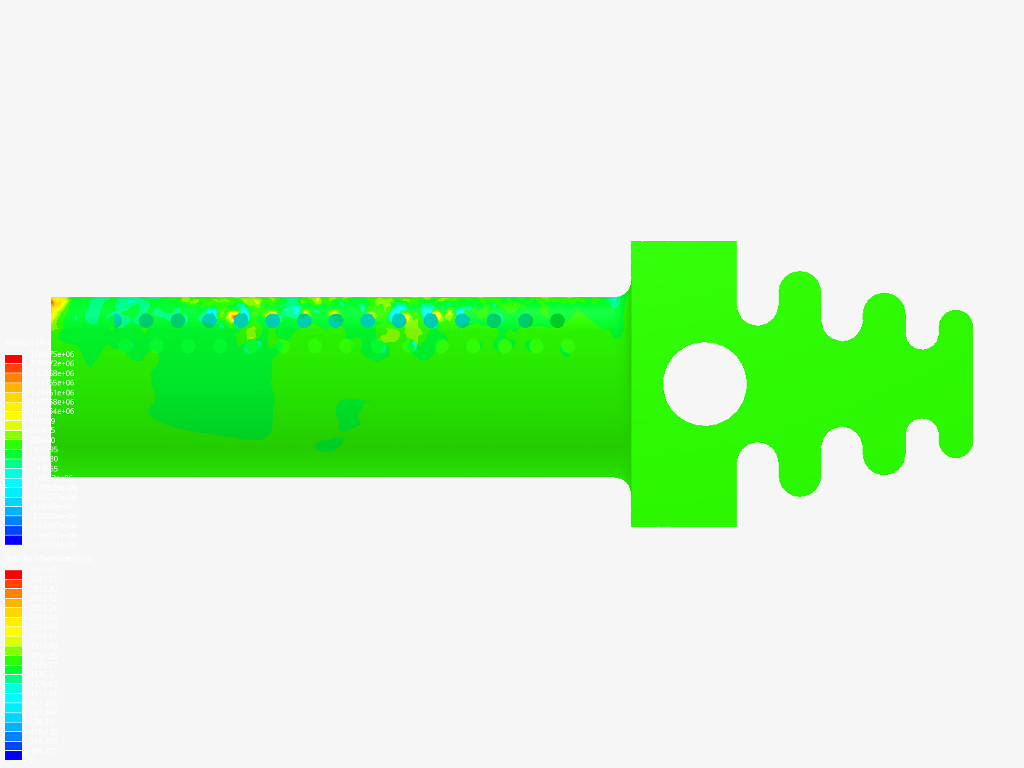 CFD of Turbine blades by dantitov | SimScale