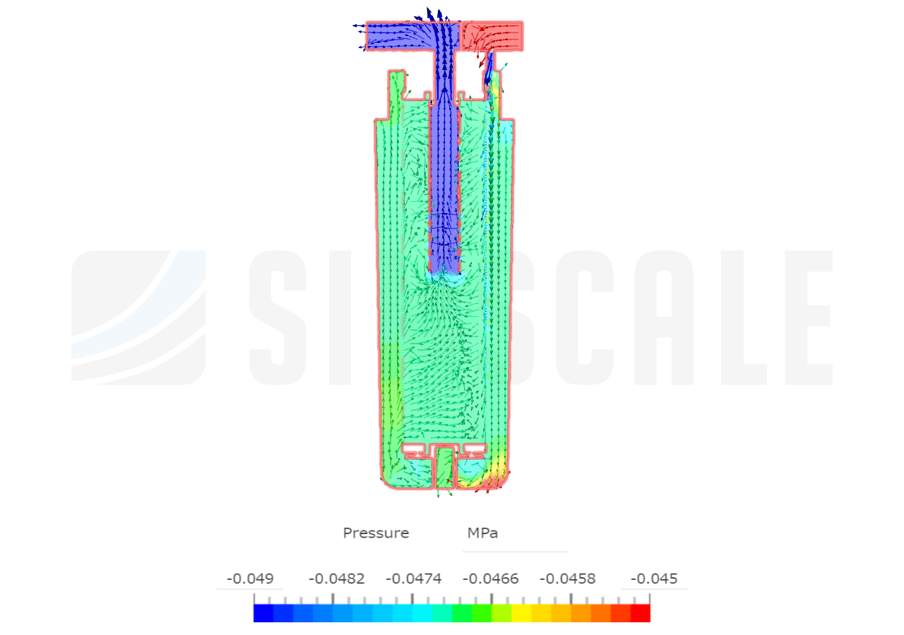 nozzle pore two side by datiguzu | SimScale