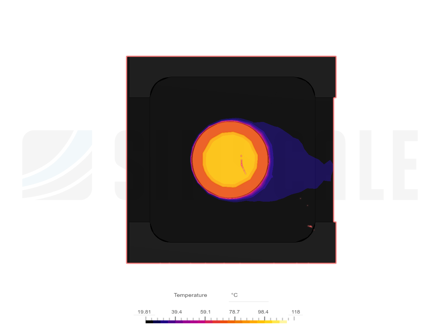 Copper Pipe R744 by davidg23 | SimScale