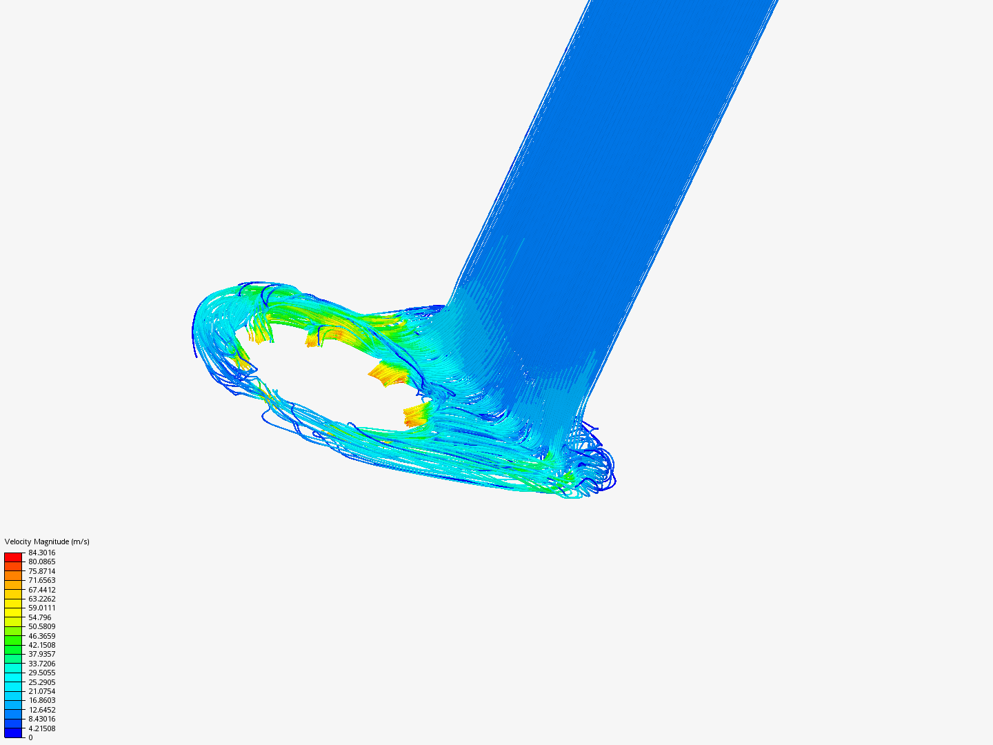 Ender 3 v2 neo fan duct by davidkclark | SimScale