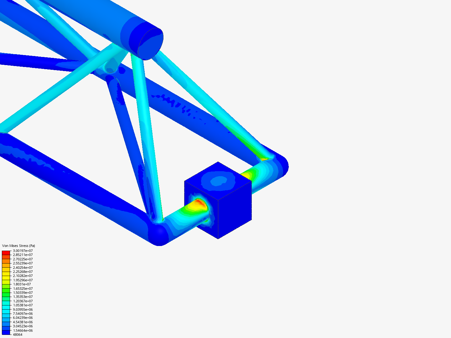 Tutorial Modified Linear static analysis of a crane by dayegufa | SimScale