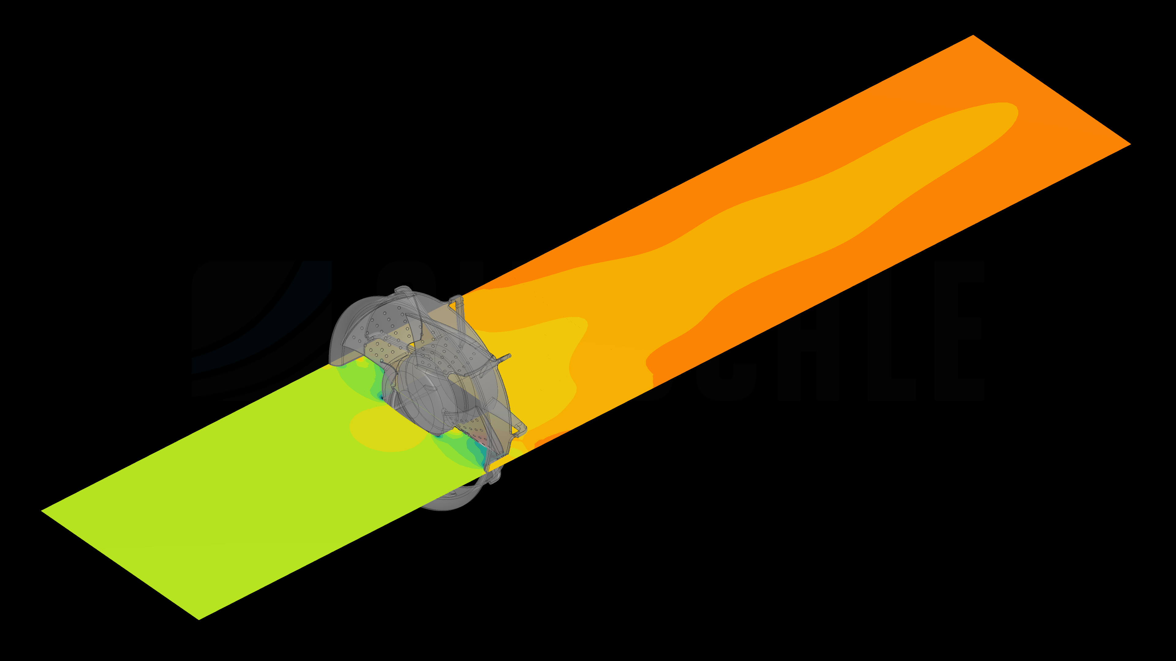 Fan Flow 3 - Copy by ddann | SimScale