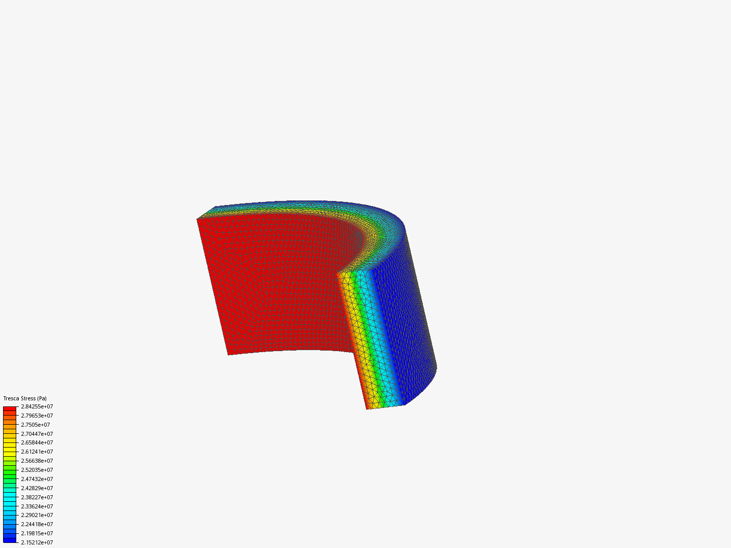 Pipe Internal Pressure Test by ddiefendorf | SimScale