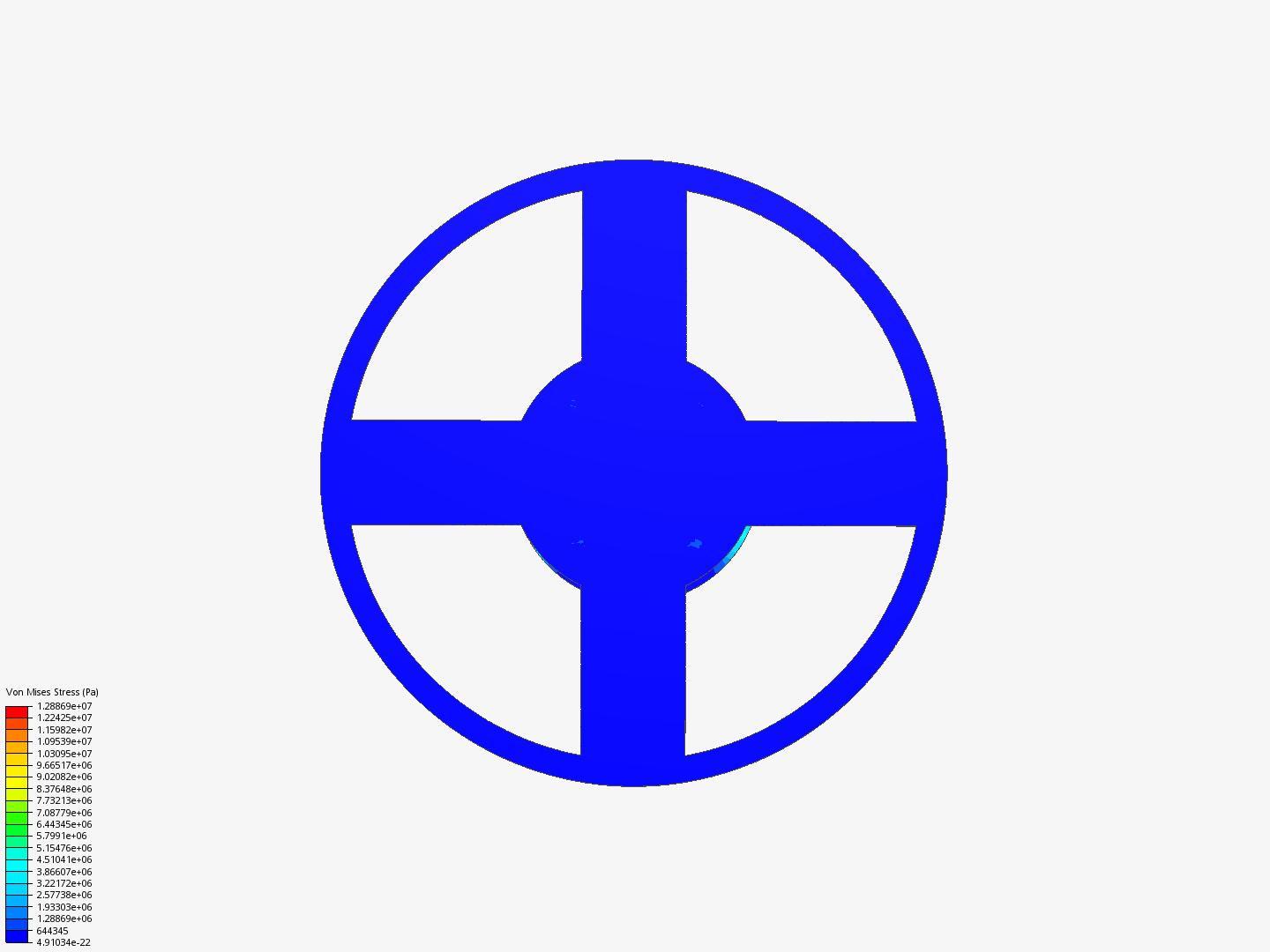 Robotic arm stand by designerx | SimScale