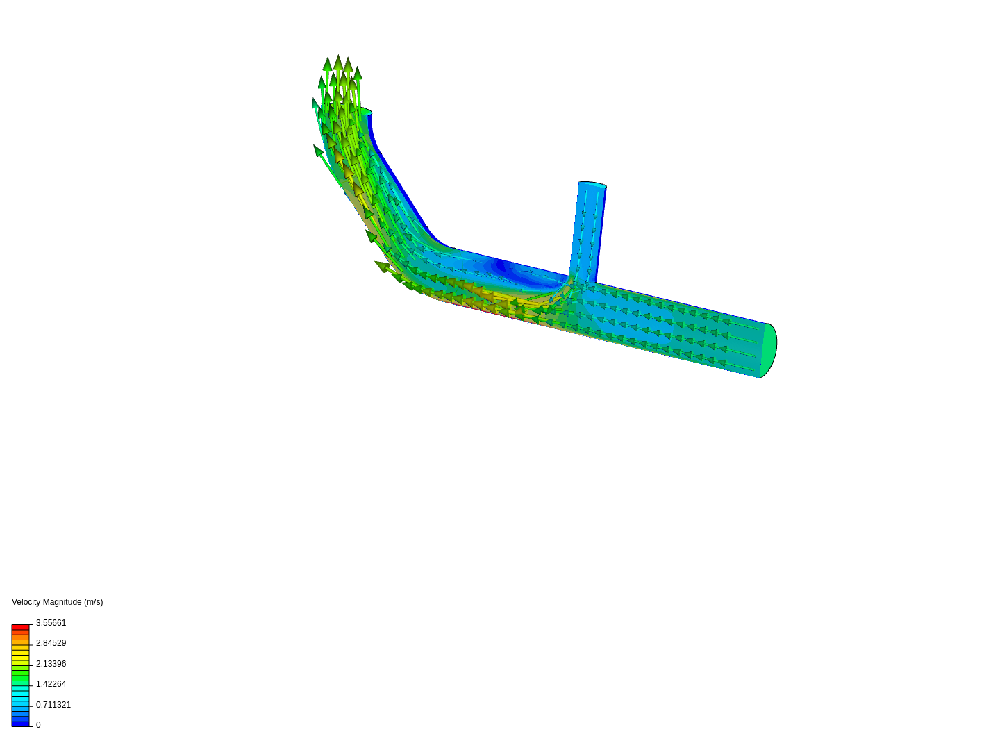Tutorial 2: Pipe junction flow by desmilliennee | SimScale