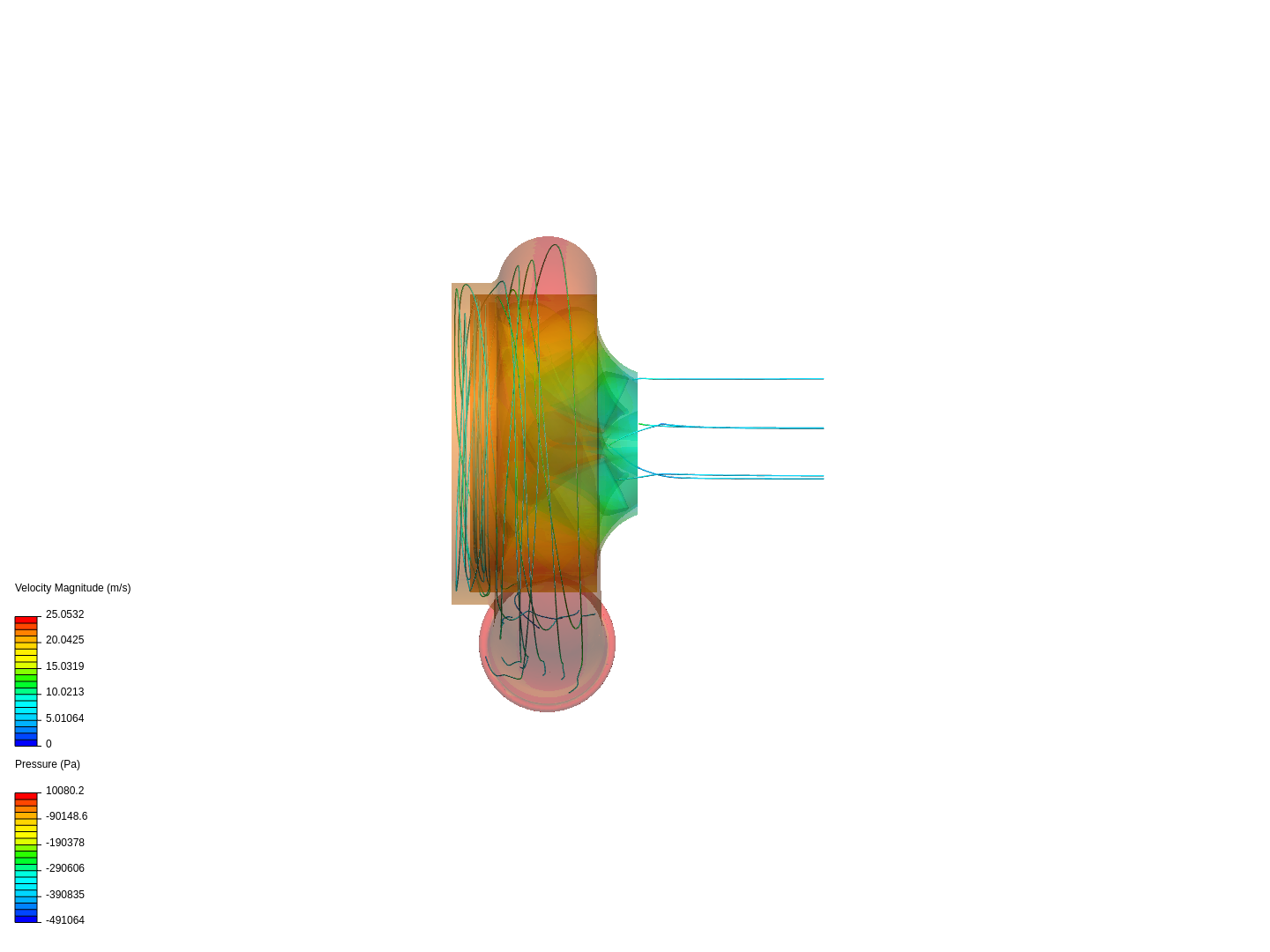 CFD of Centrifugal Pump Design - Copy by devikam_me20 | SimScale