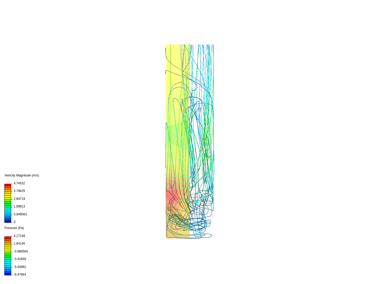 CFD Simulation of Airflow through an Inlet Duct by dheiny | SimScale