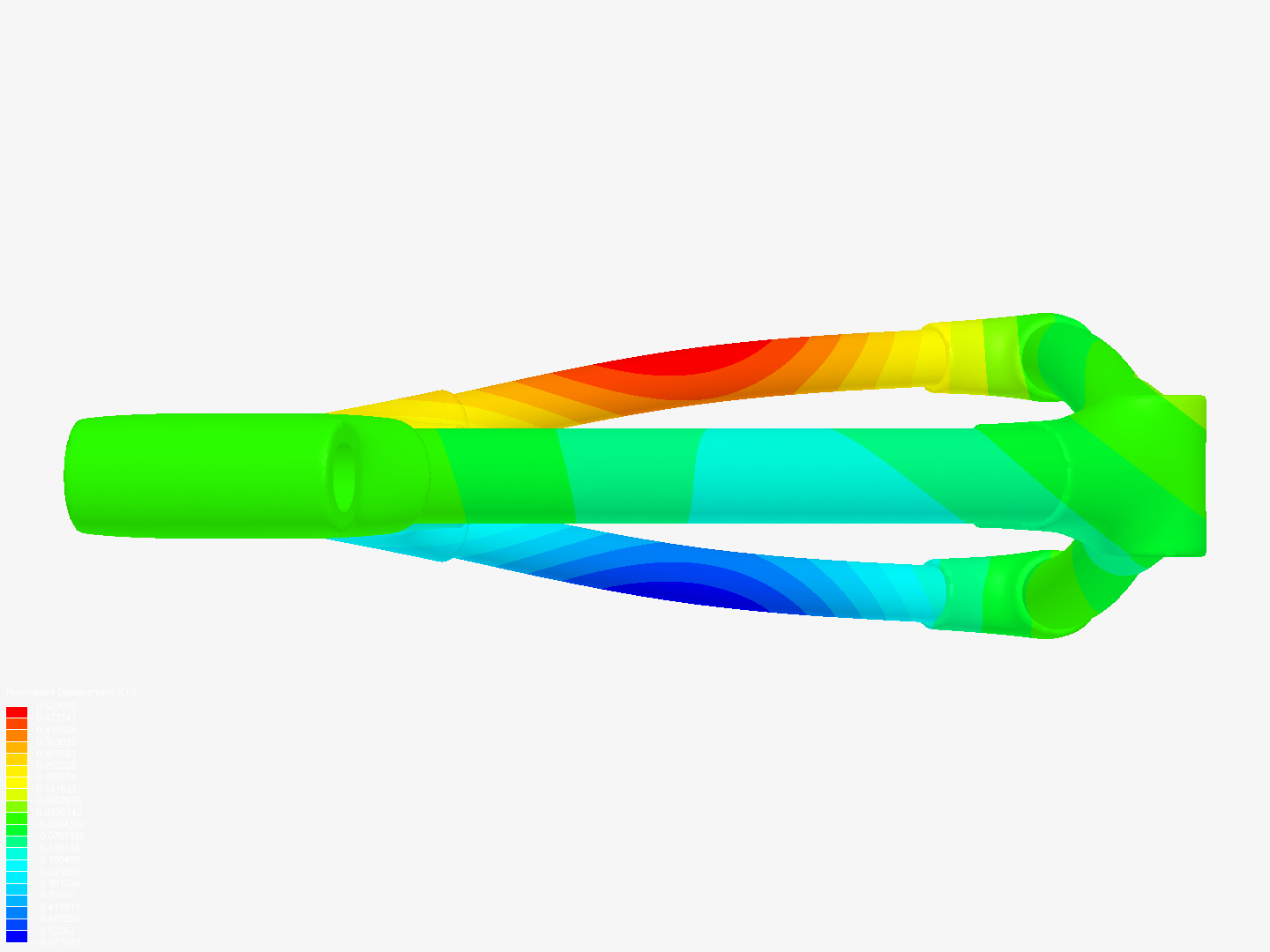 Bike Frame FEA by dheiny | SimScale