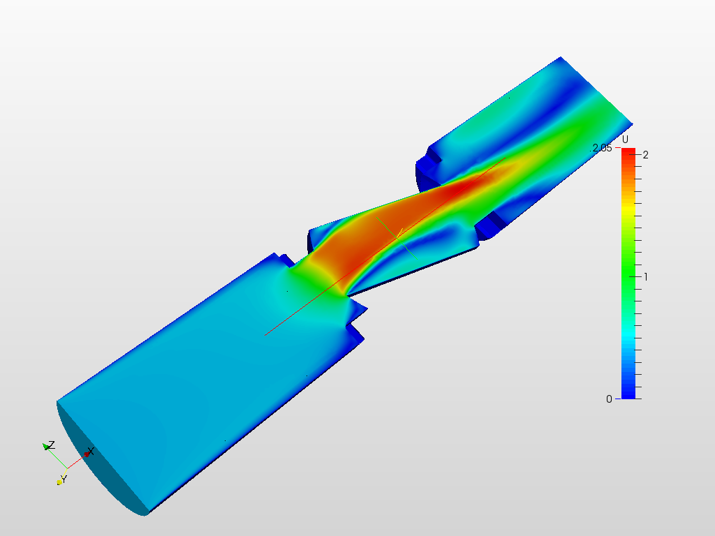 Water Flow through a Ball Valve - CFD Analysis by dheiny | SimScale