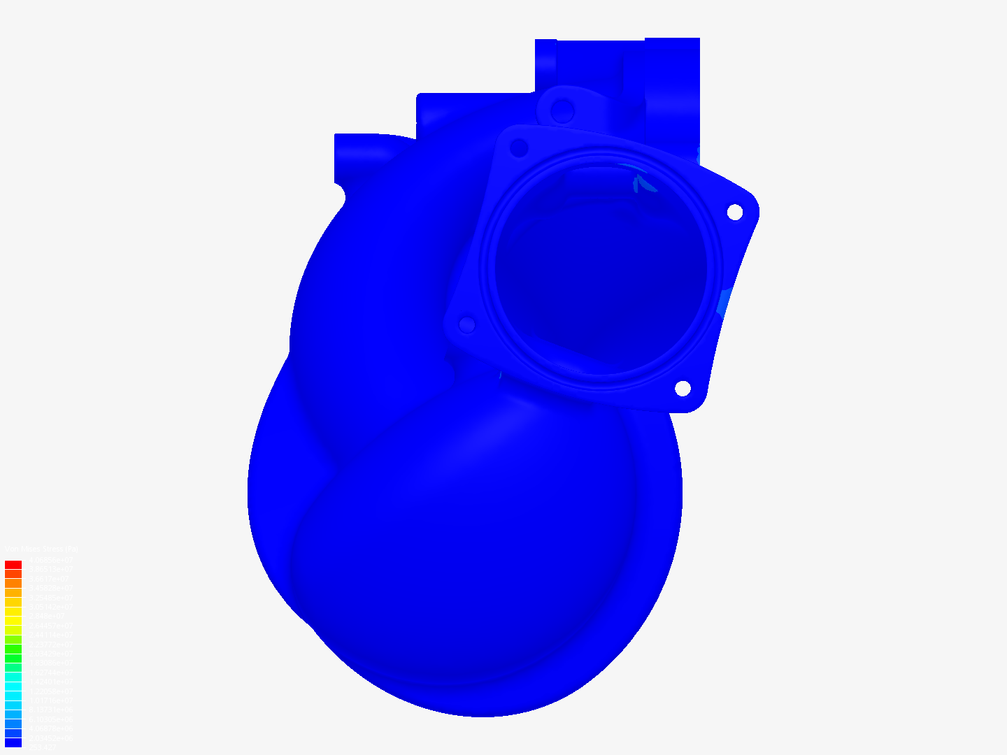 Manifold FEA 2 by dheiny | SimScale