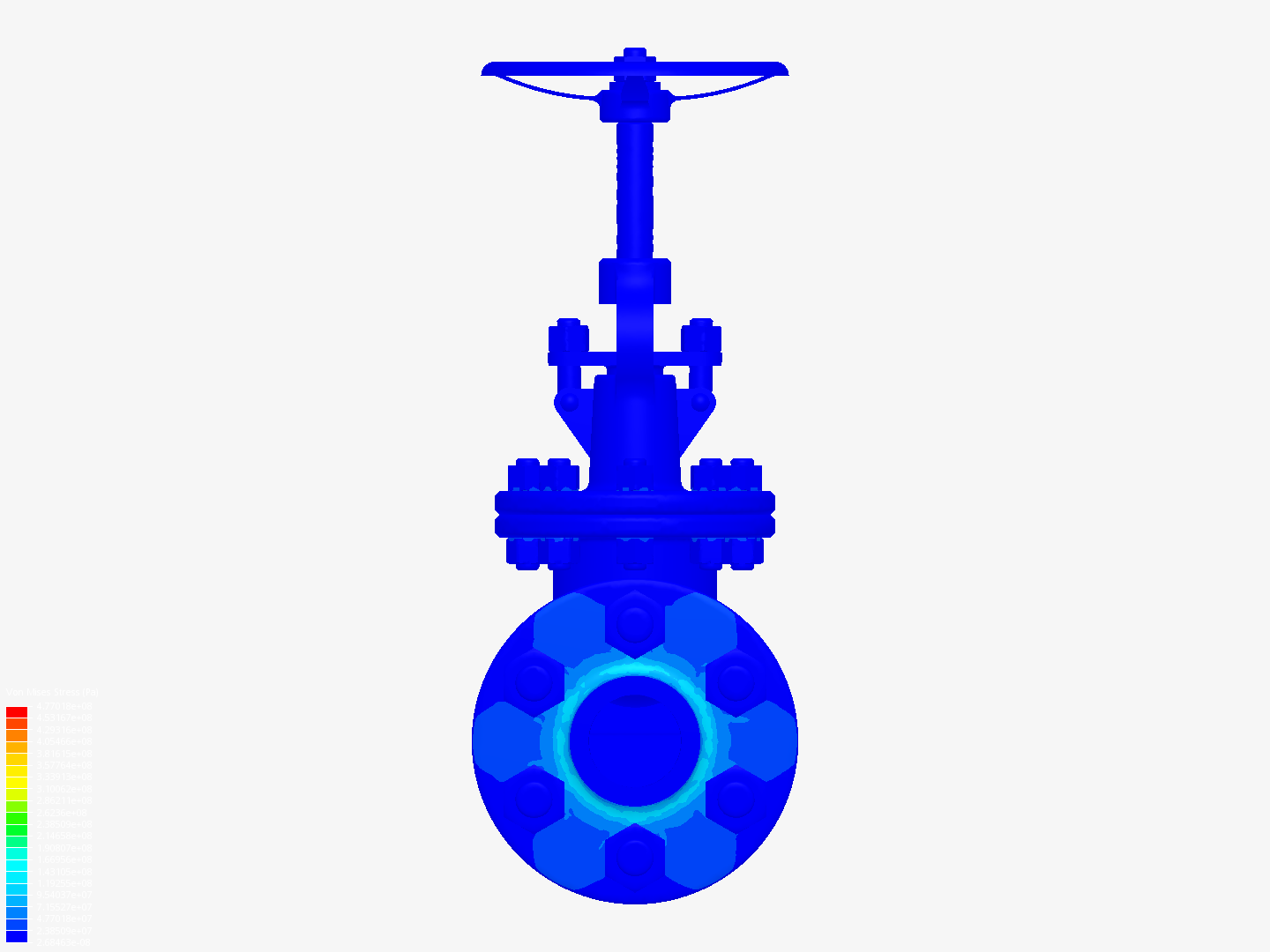 Valve FEA by dheiny | SimScale