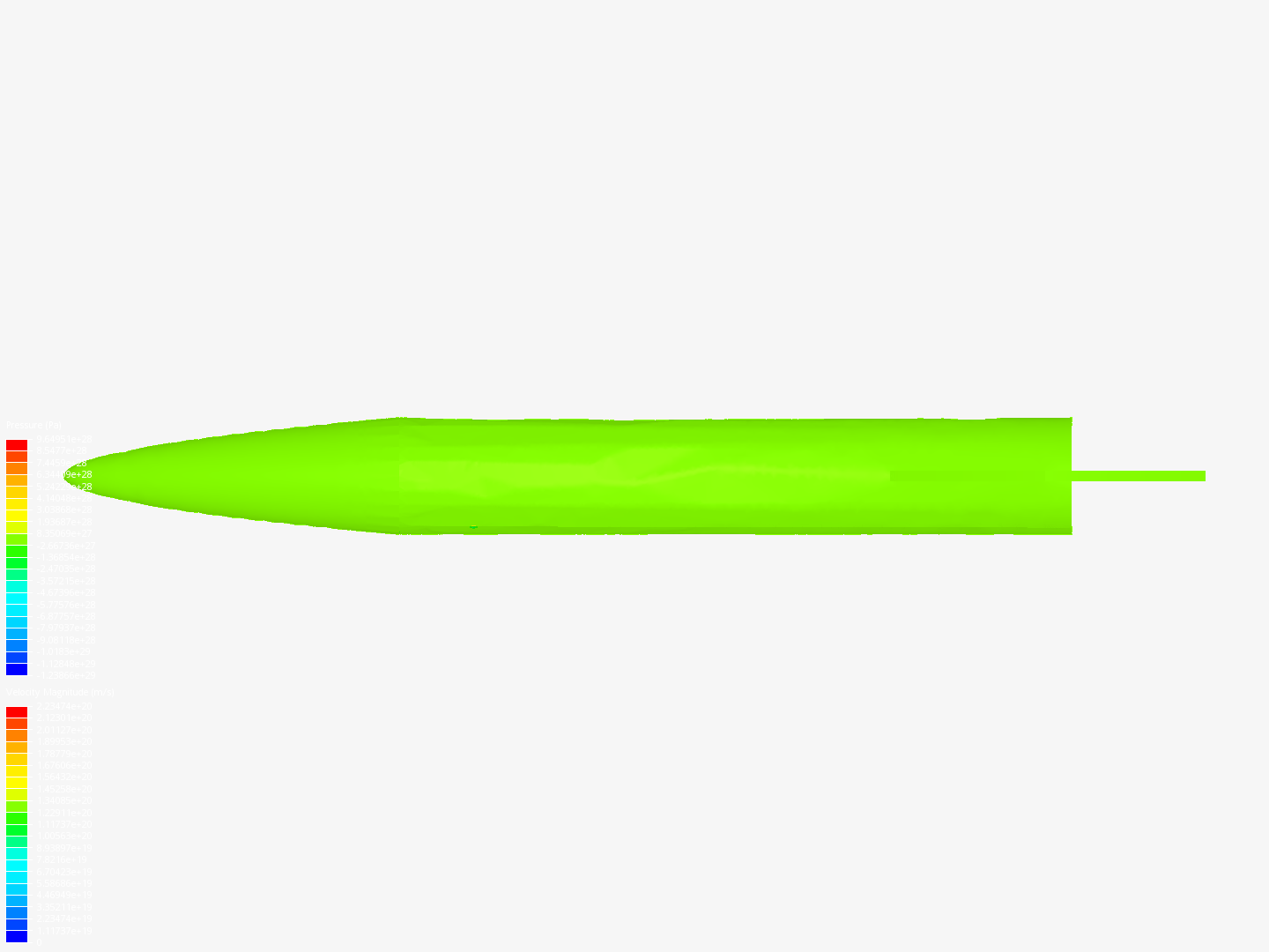 Model Rocket by dhoisington | SimScale