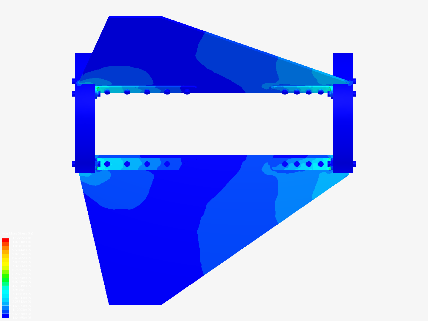 Fin Mount Stress Test by dhutererprats | SimScale