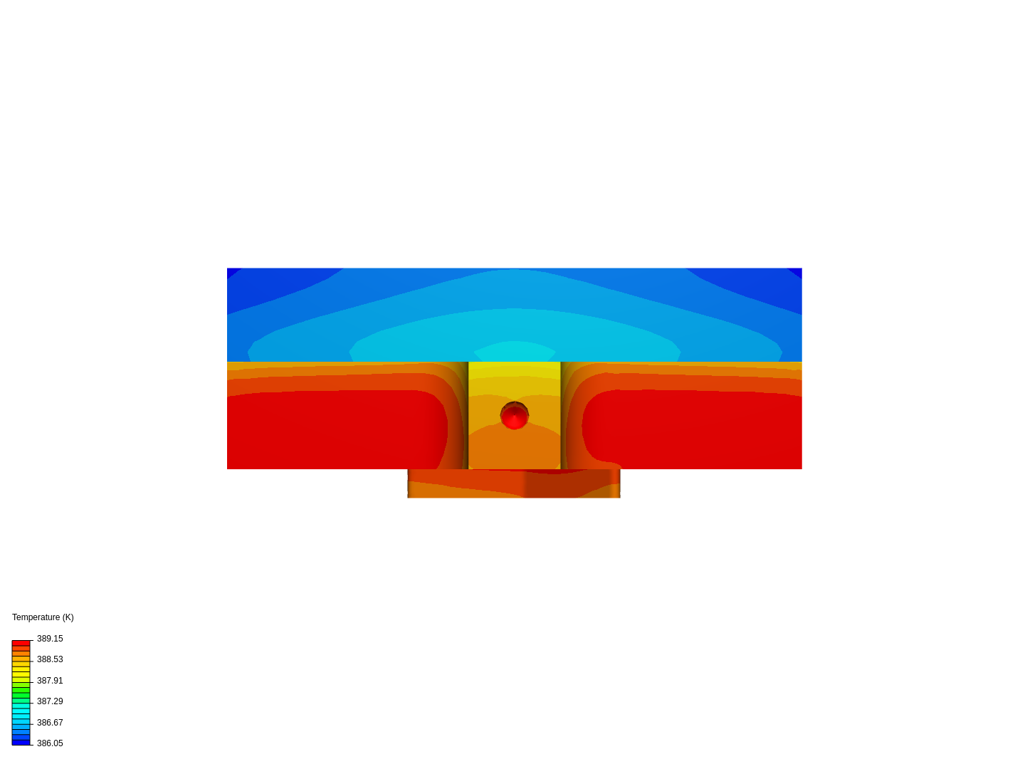 Fin - Heat transfer by diegosolano | SimScale