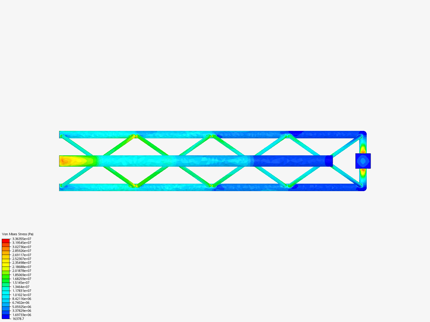 Tutorial - Linear static analysis of a crane by dimallialeksee | SimScale