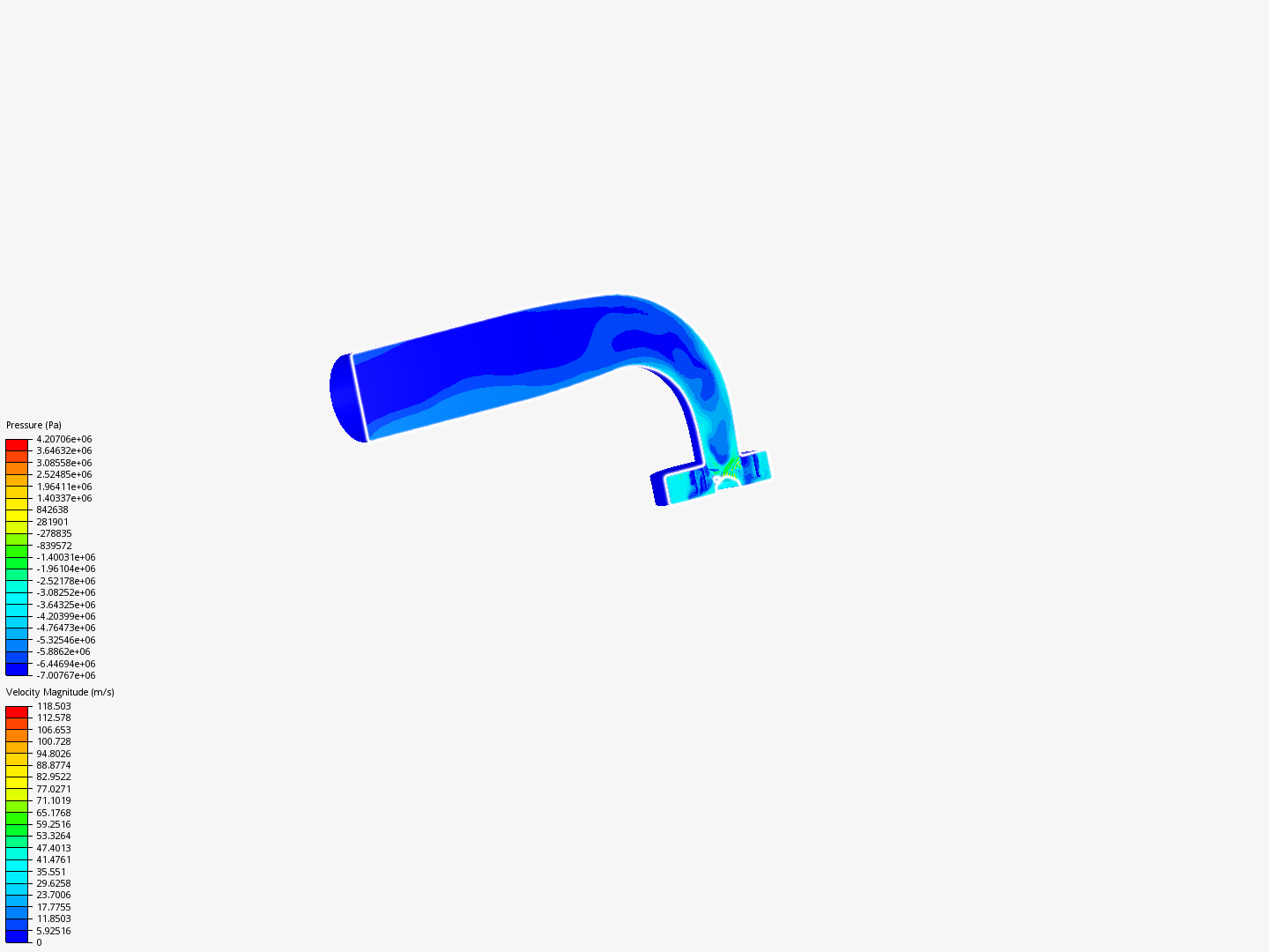Fluid Flow Simulation Through a Water Turbine - Copy by divija | SimScale
