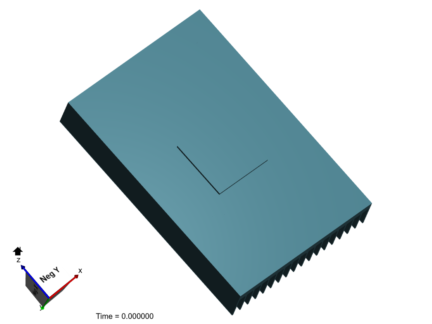 Heat sink by dnatarajan | SimScale