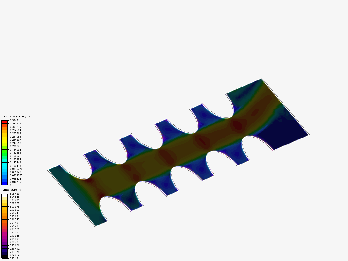 LW6 Heat transfer during transverse flow of the tube bundle by do_major_x | SimScale