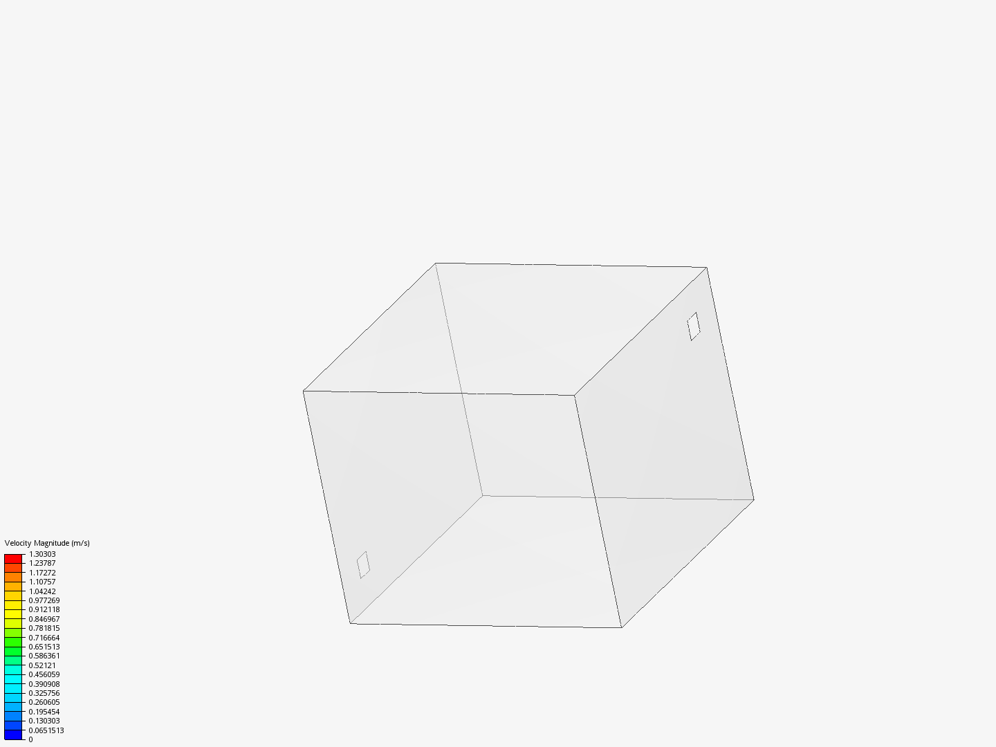 cube_room_vent by doganf | SimScale