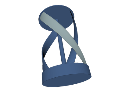 Analysis of helical VAWT (vertical axis wind turbine) by donvic | SimScale