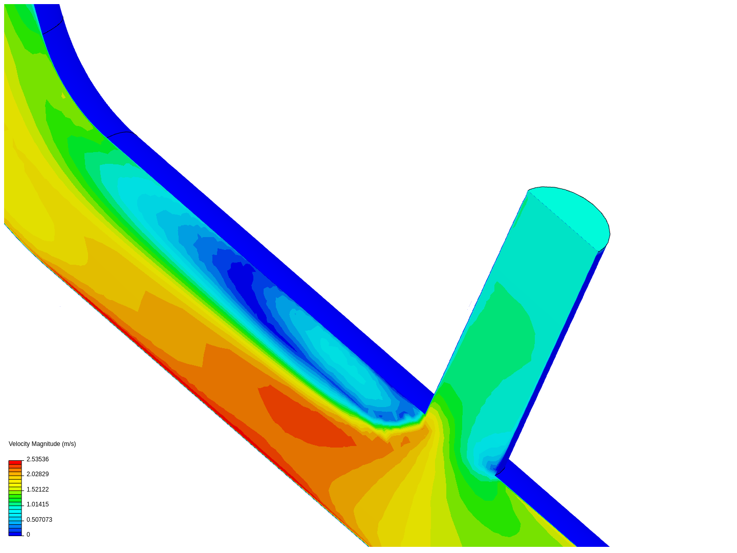Tutorial 2: Pipe junction flow by dputre | SimScale