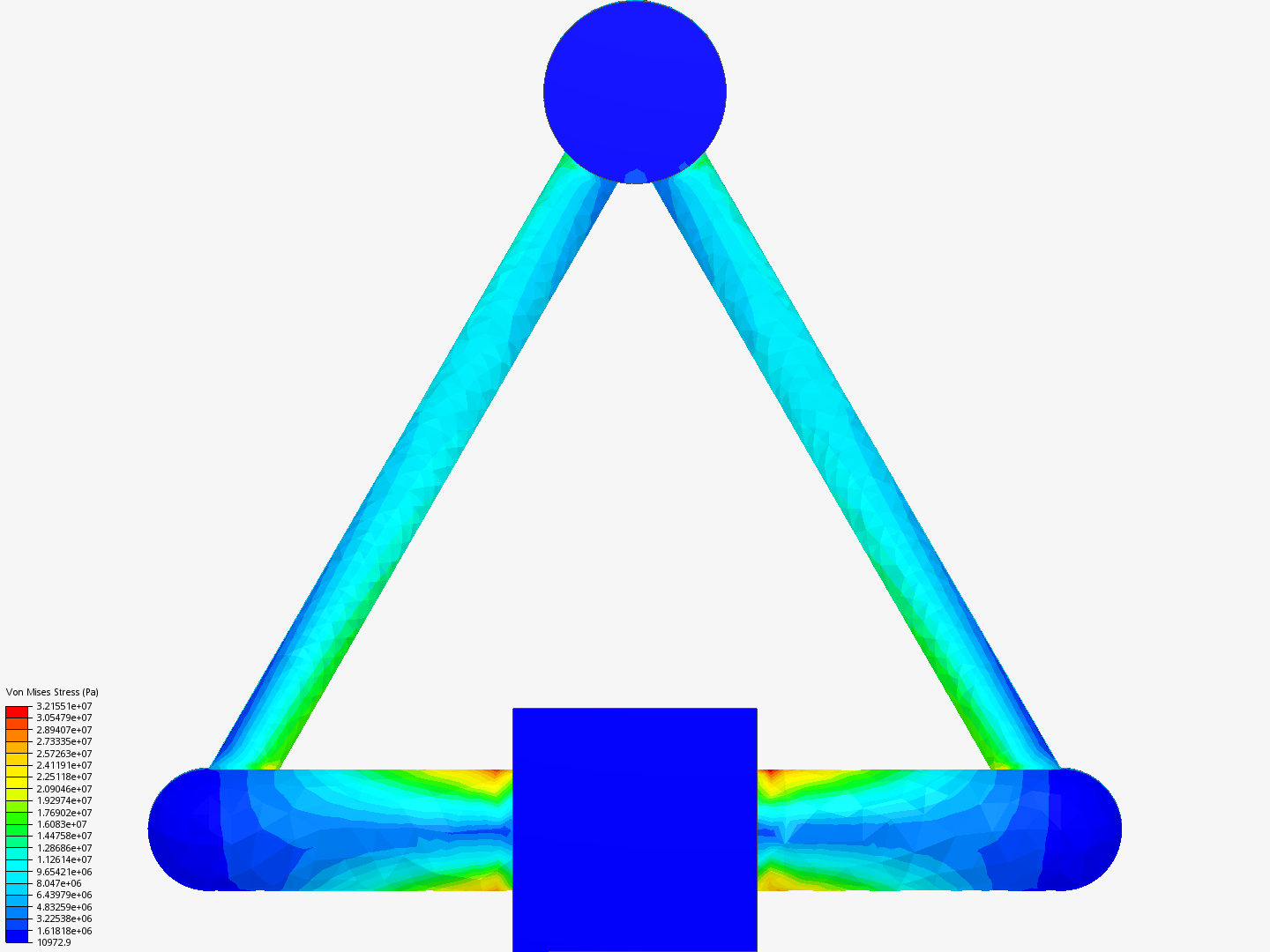 Tutorial - Linear static analysis of a crane by drojas_guevara | SimScale