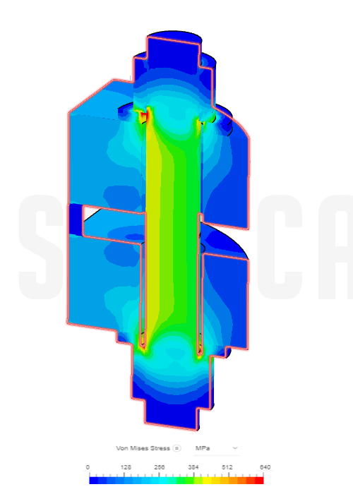 Validation Case: Flange Bolt Pretension - Copy - Copy by druider | SimScale