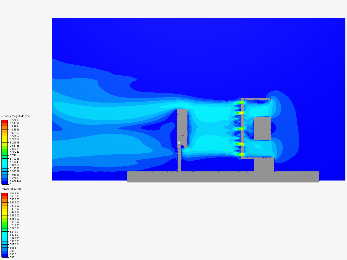 RW Test Setup 3 Fan On by dtdt2 | SimScale