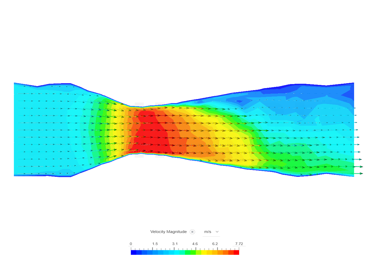 Venturi Meter (MatE 107) - Copy by dwagan | SimScale