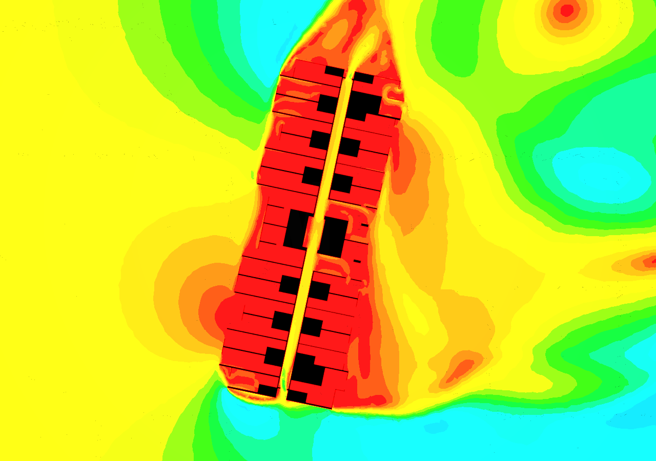VINIA TOWERS CFD by dwit | SimScale