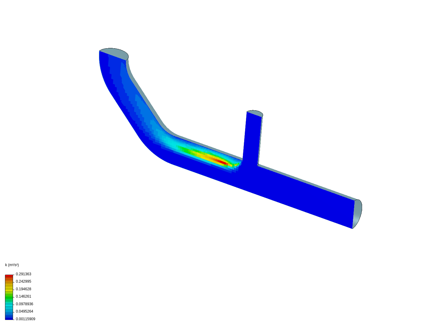 Tutorial 2: Pipe junction flow by ebecker | SimScale