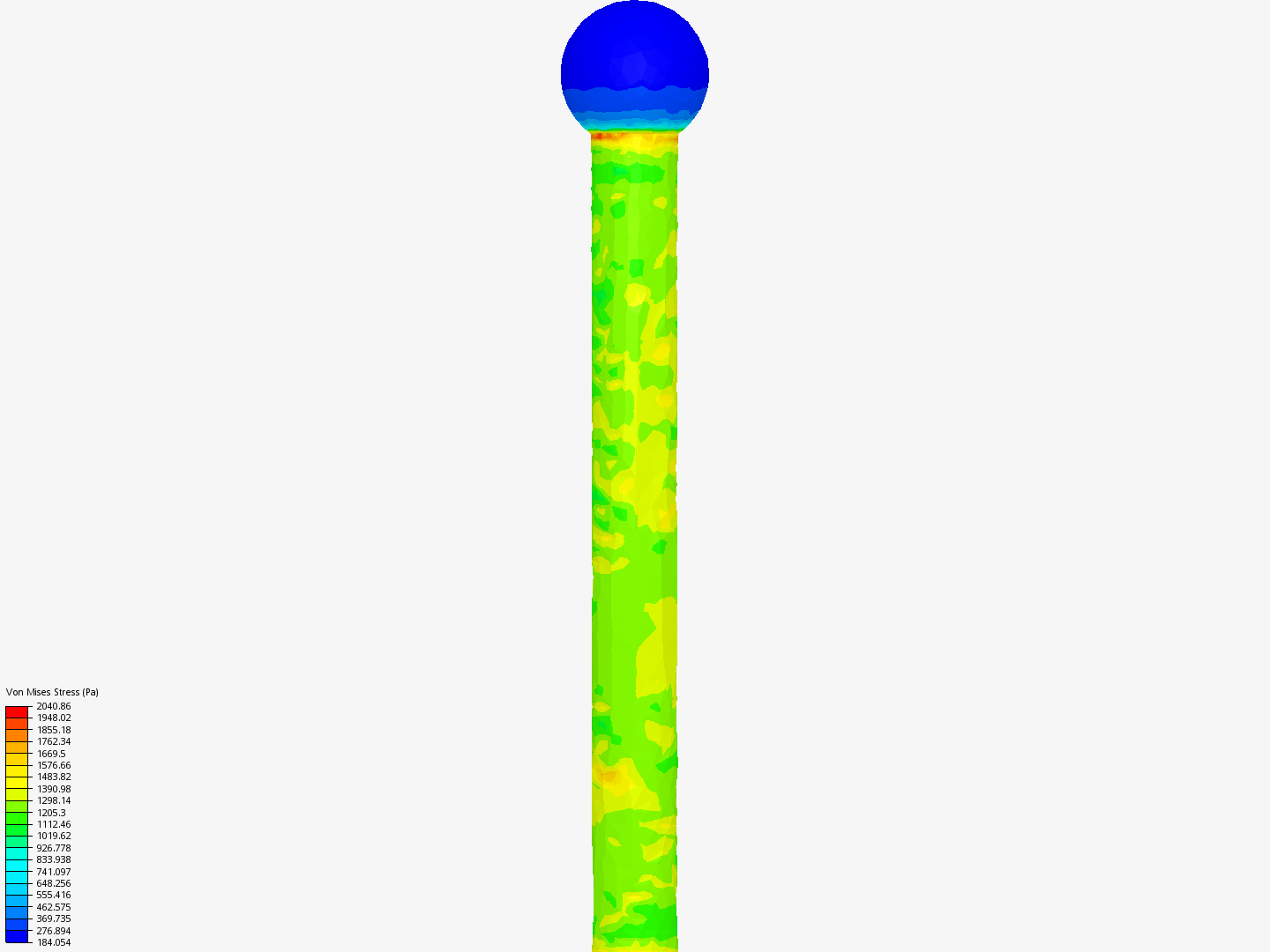 Mechanical Ball Lock by ecereb5 | SimScale