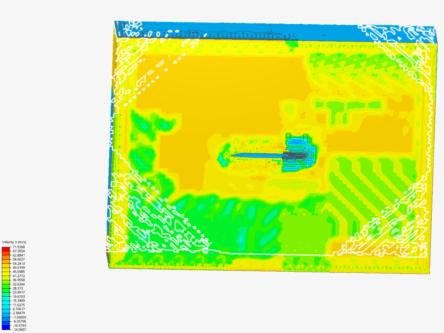 CFD_hex_mesh_SR71 by eewing | SimScale
