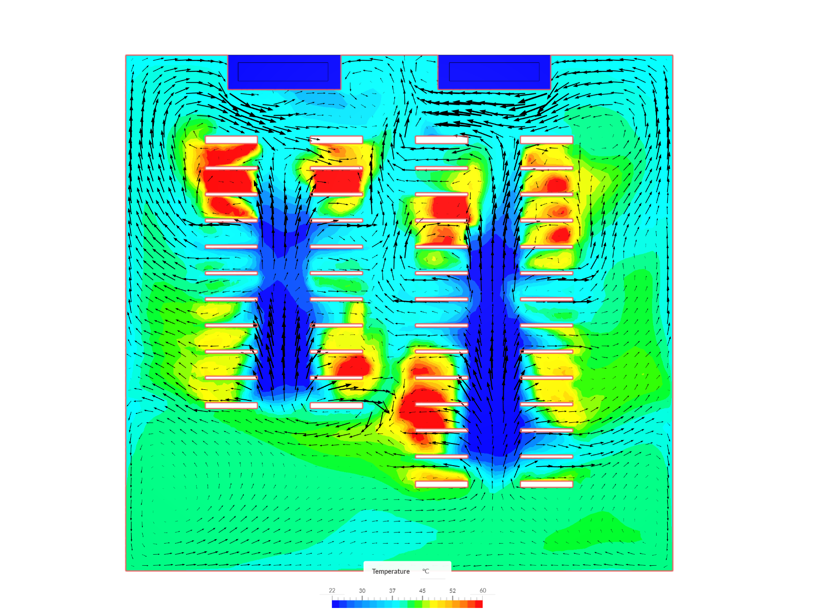 Data Center Cooling Demo Case - Copy by egis46 | SimScale