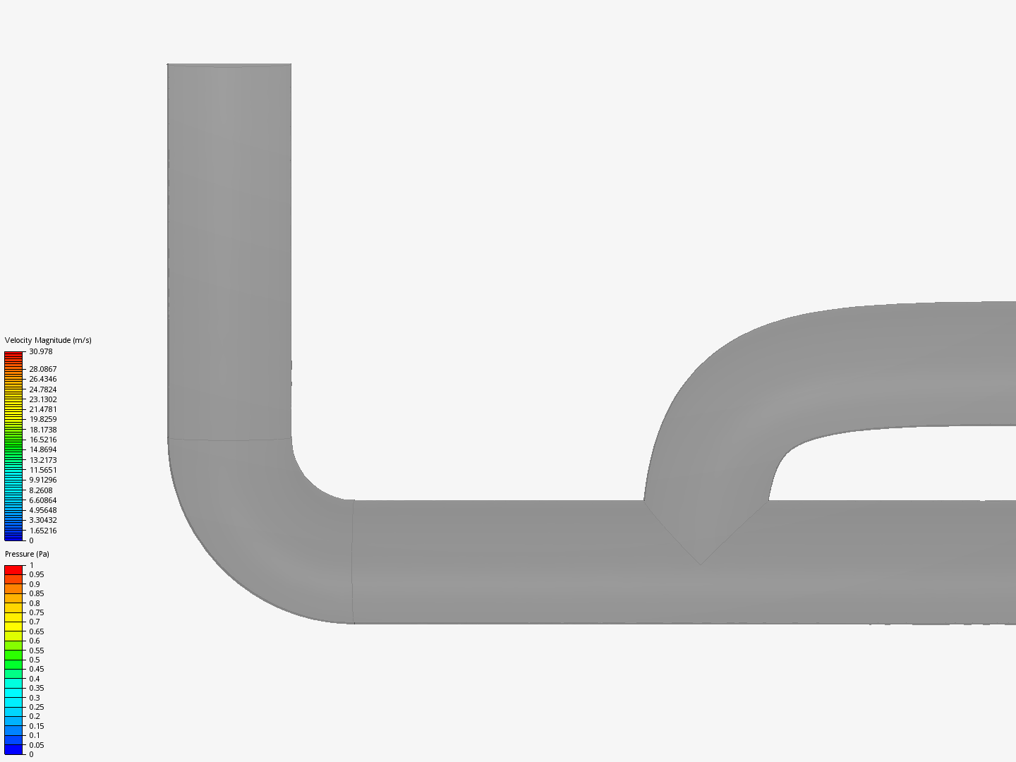 PipeFlow Two Inlet by ehsan_peyvandi9 | SimScale