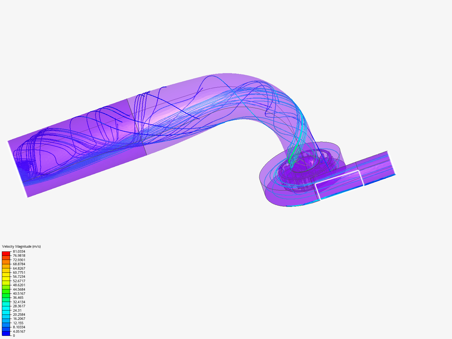 Tutorial: Fluid Flow Simulation Through a Water Turbine by ejacks81 | SimScale