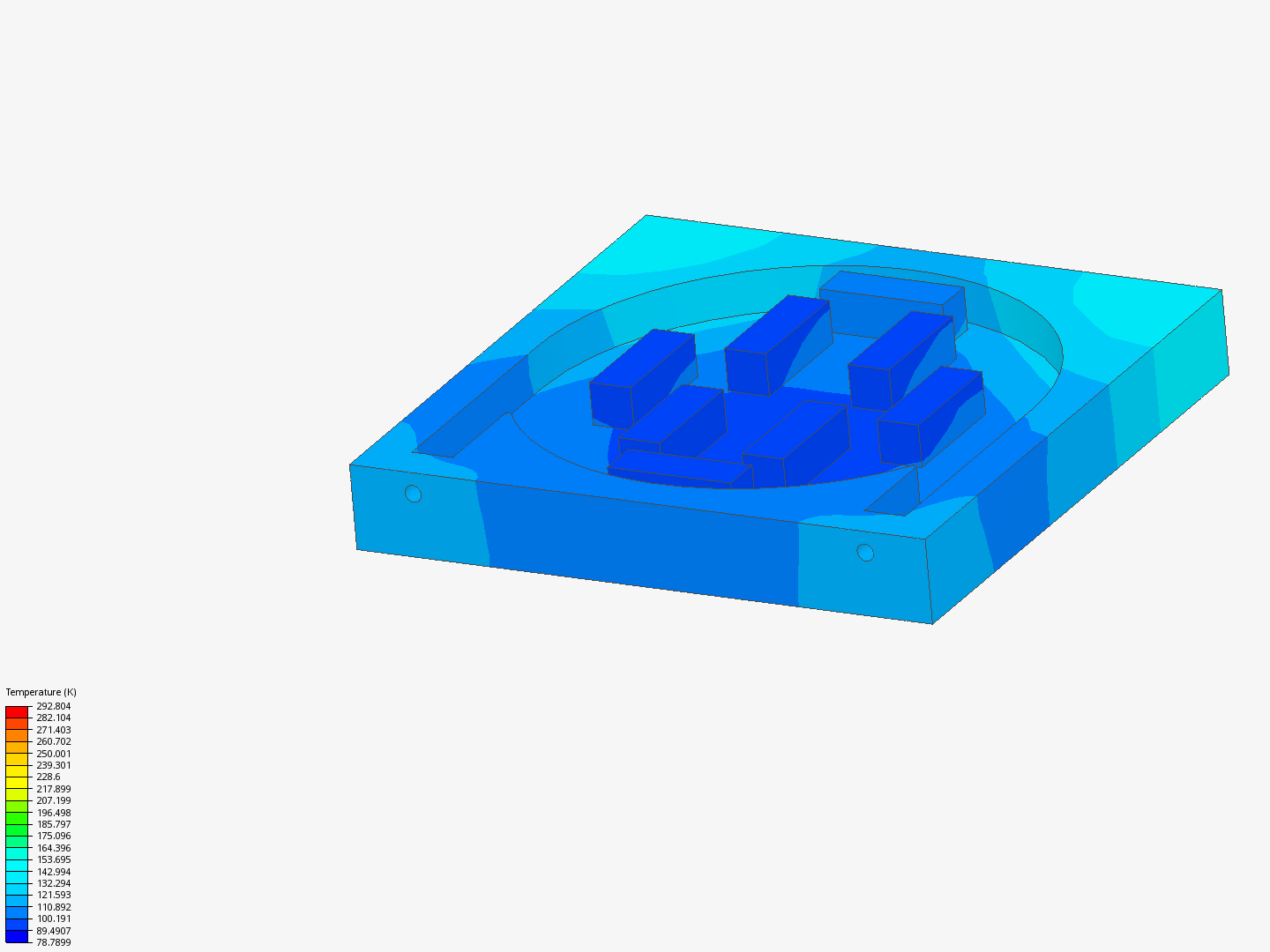Levitation Plate Fea by emileaugustine | SimScale