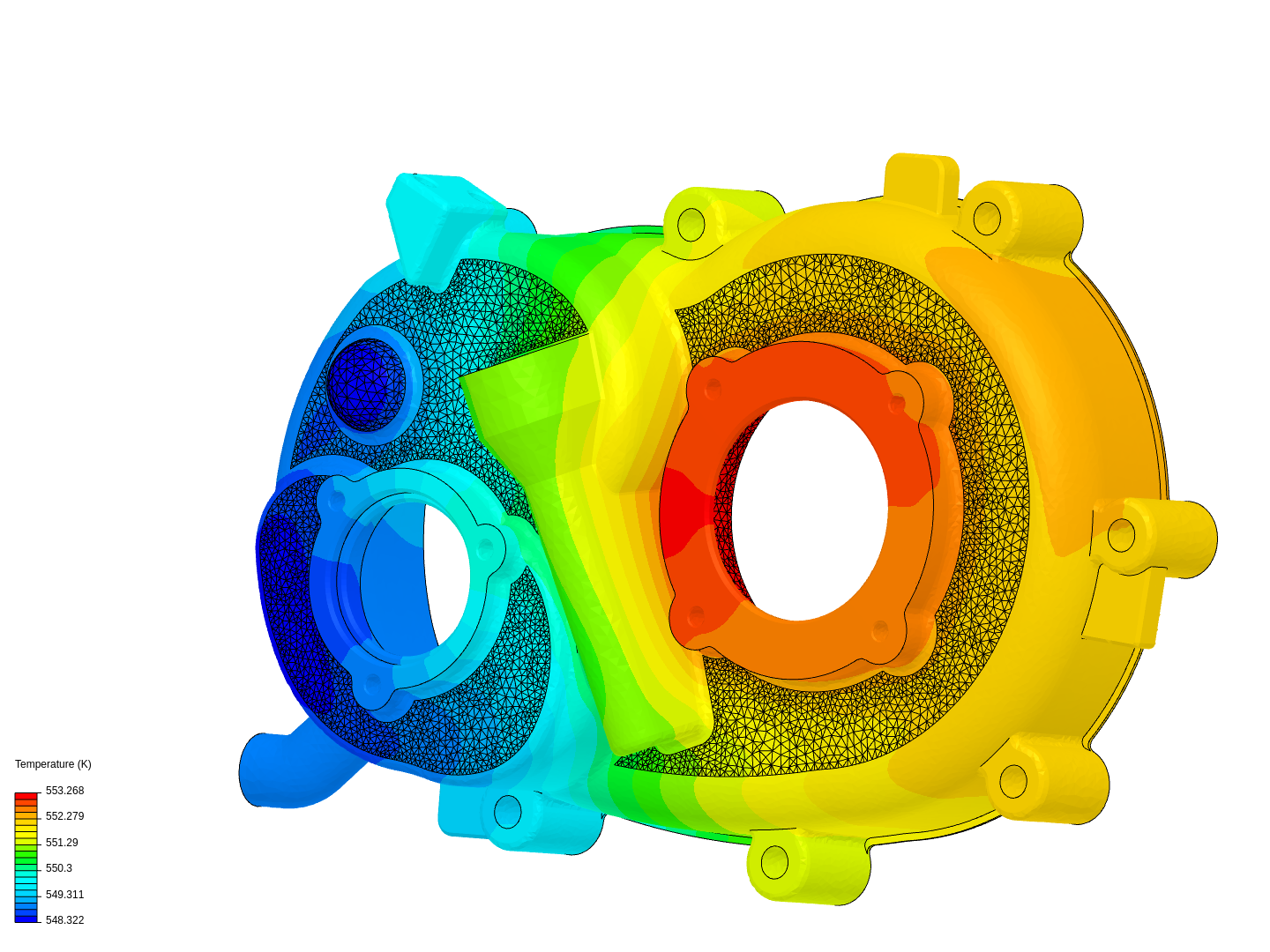 Tutorial 3: Differential casing thermal analysis by emonsy | SimScale
