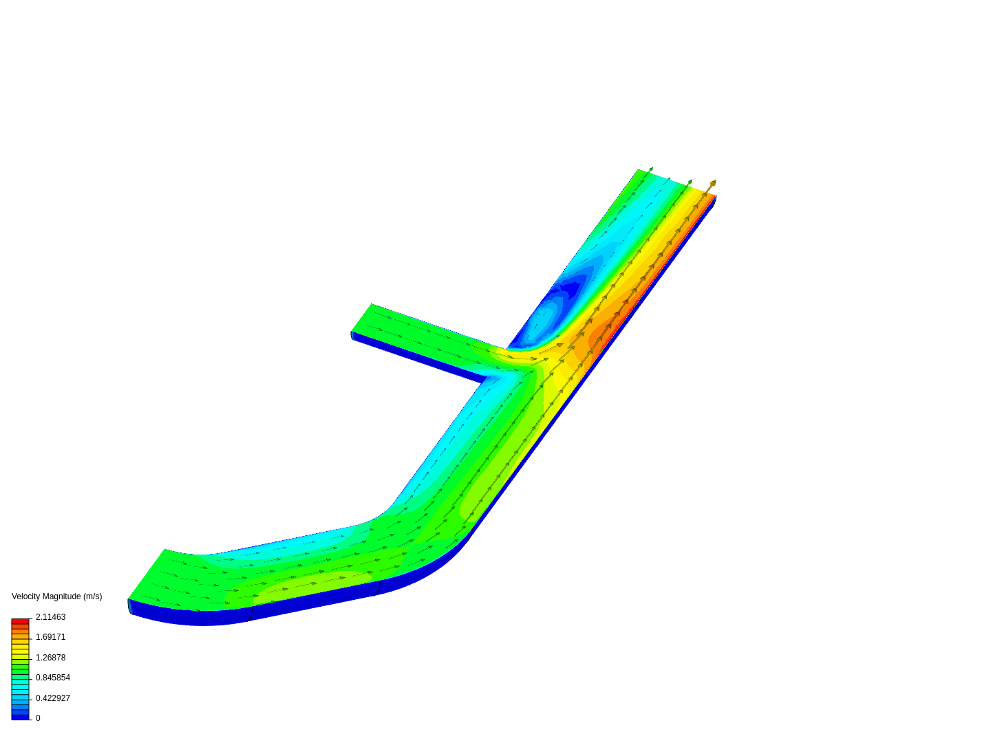 Tutorial 2: Pipe junction flow by emr3_wvc | SimScale