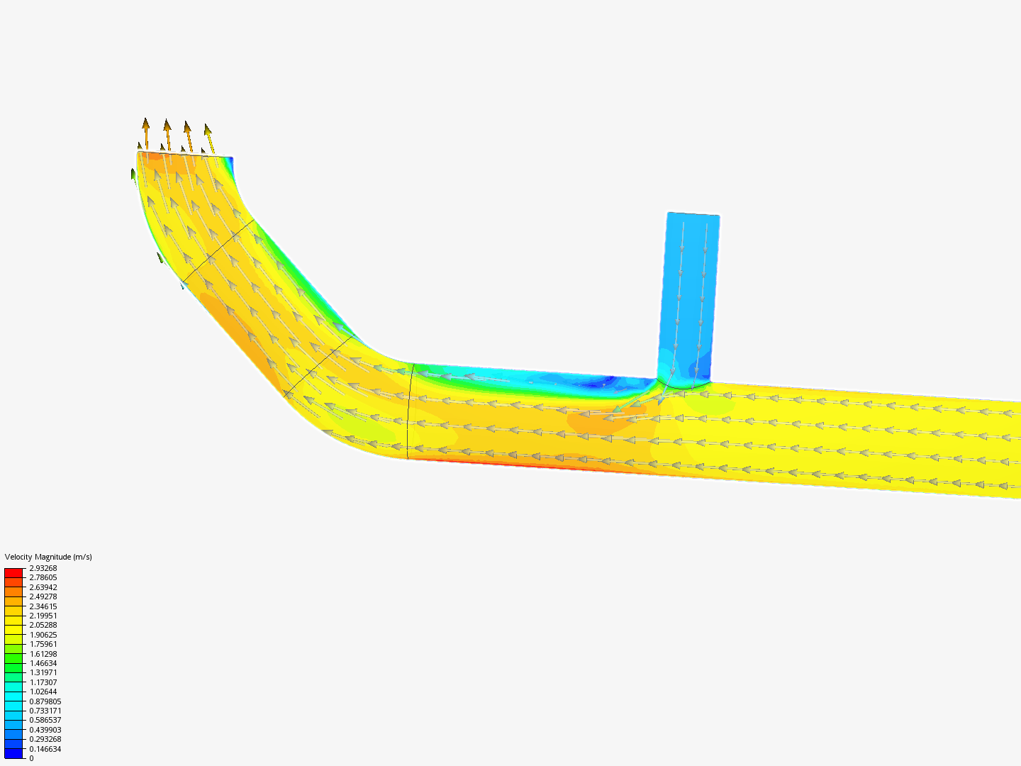 Prutok potrubim by epanitzova | SimScale