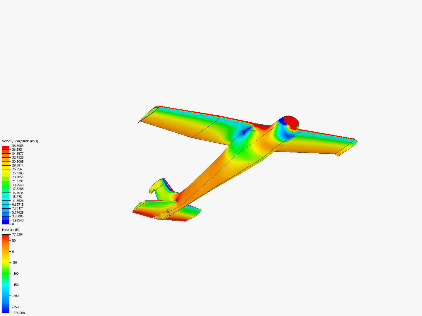 cessna 172 cfd simulation 100 - Copy by equishpe | SimScale