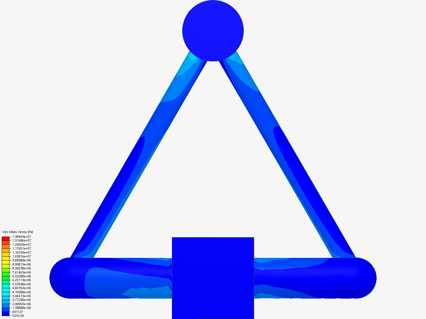 Tutorial - Linear static analysis of a crane by erickstt | SimScale