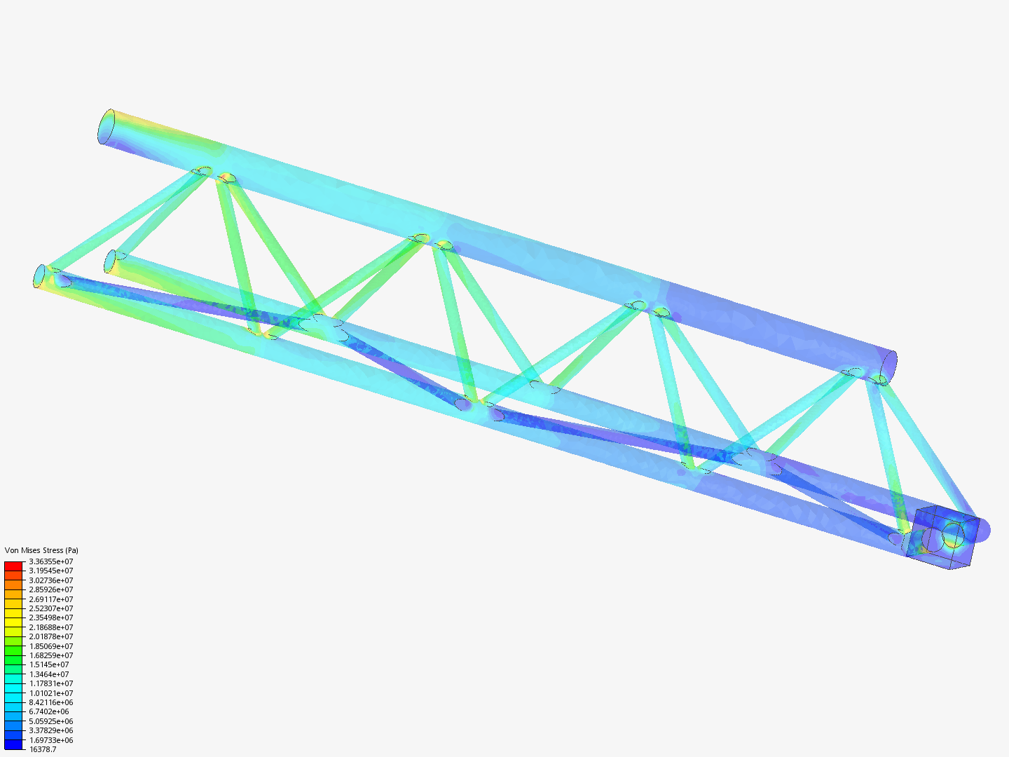 Tutorial - Linear static analysis of a crane by erinderrington | SimScale