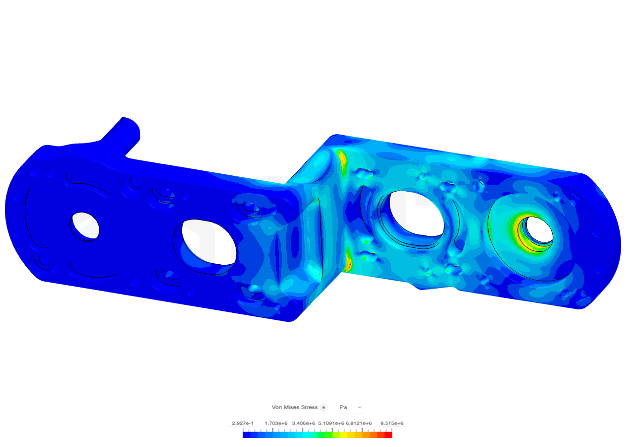 Arm Simulation by ernestwang1357 | SimScale