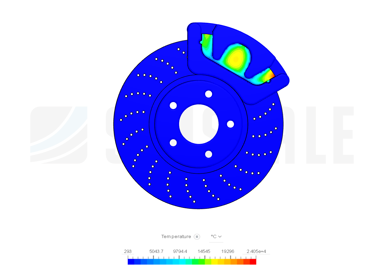 FEA disc brake - esam - Copy by esam_ayman567 | SimScale