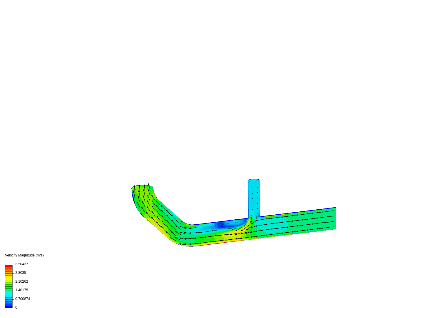 Tutorial 2: Pipe junction flow by evanmanuelolse | SimScale