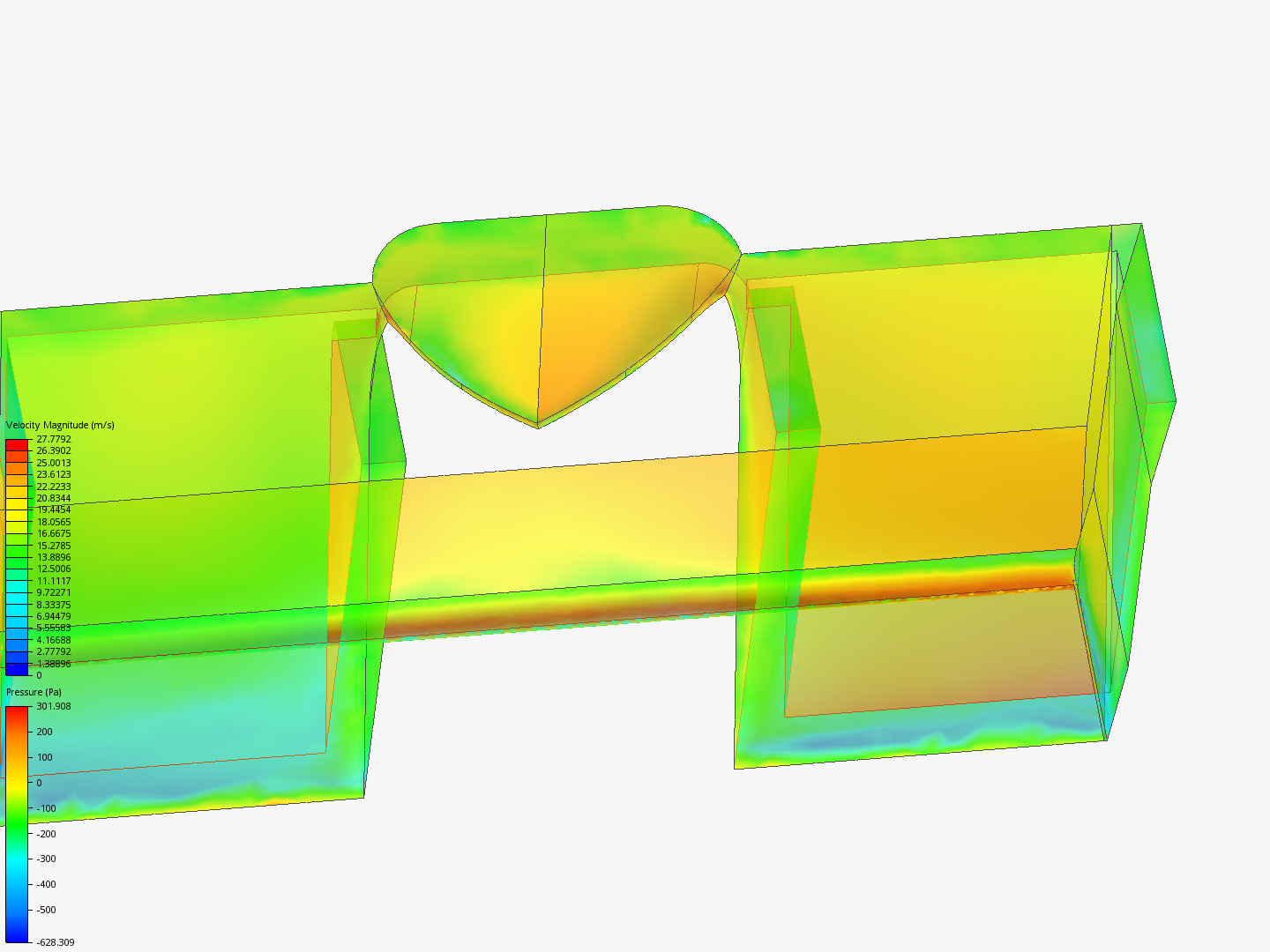 Front wing EON training by f1schools | SimScale
